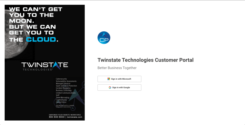 New Customer Portal | Twinstate Technologies